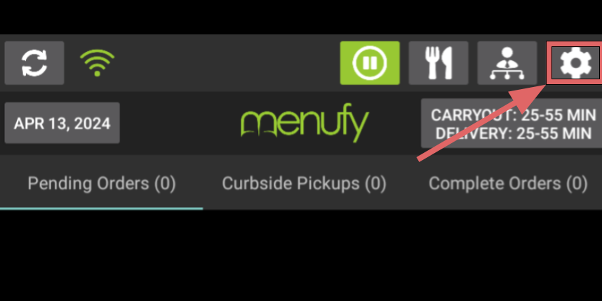 How to Adjust Notifications - Curbside Pickup Arrival – Menufy Help
