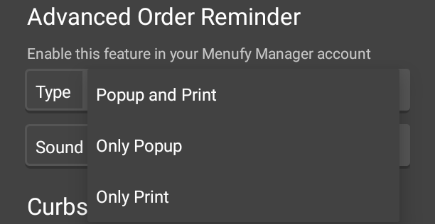 How to Adjust Notifications - Advanced Order Reminder – Menufy Help