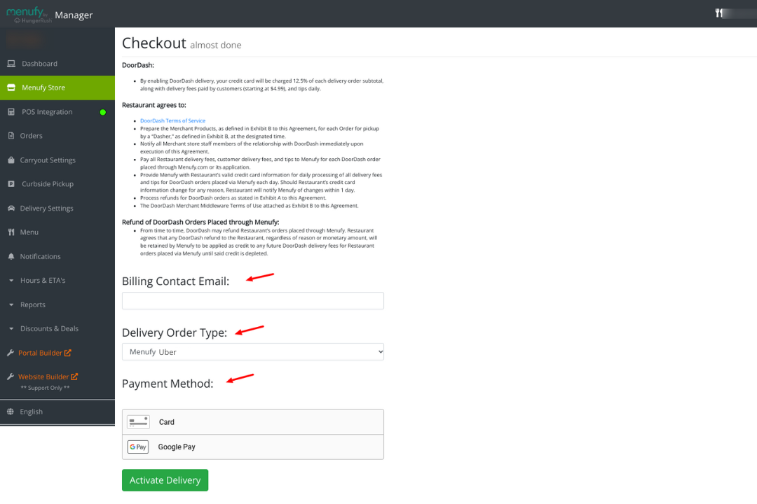 Get Started with Uber Direct – Menufy Help