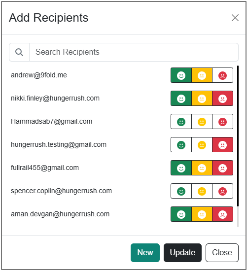 Settings, Survey Questions & Notifications – Menufy Help