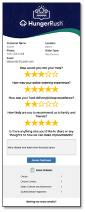 Settings, Survey Questions & Notifications – Menufy Help