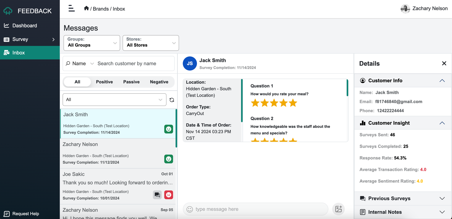 The Inbox – Menufy Help